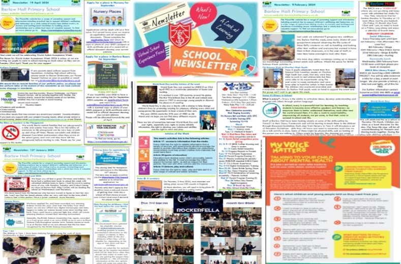 Newsletters - Barlow Hall Primary School