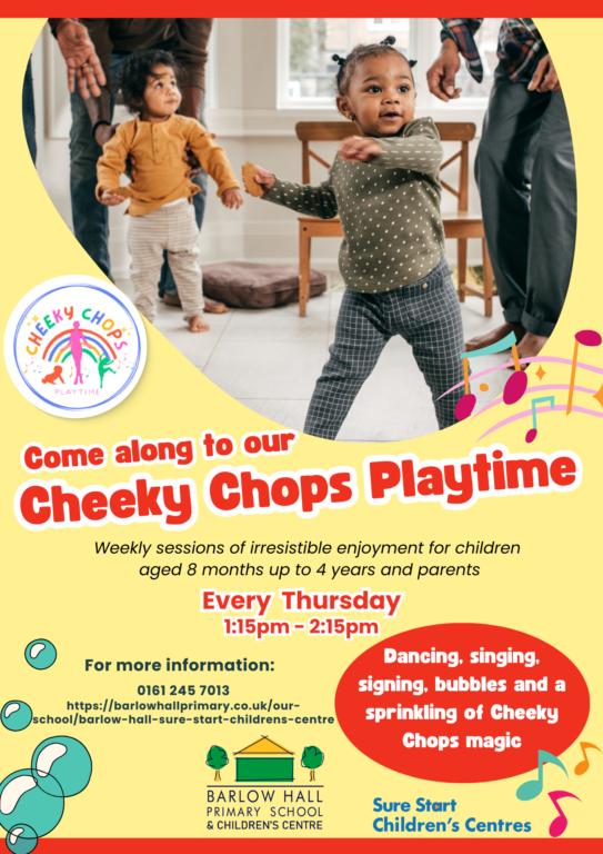 Cheeky Chops Playtime Sessions - Barlow Hall Primary School